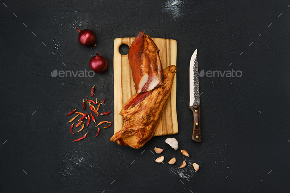 Air dried lamb meat Stock Photo by boomeart | PhotoDune