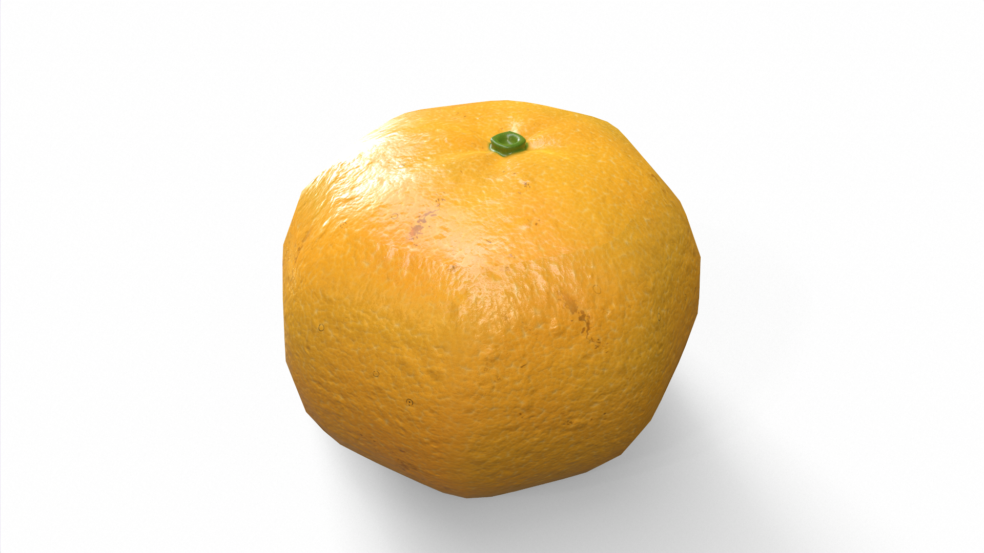 Orange - Realistic 3D Lowpoly Model by Dofaco | 3DOcean