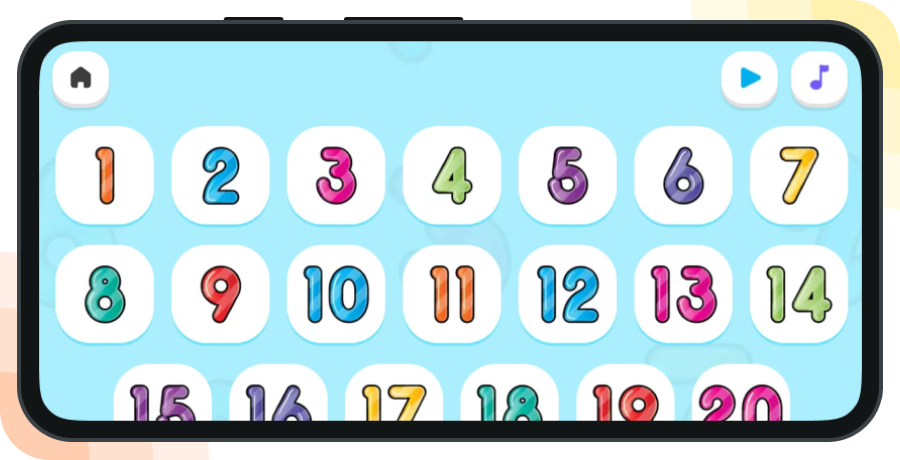 Learn Number 123 Kids Game - Flutter Android & iOS App by Developer_JV