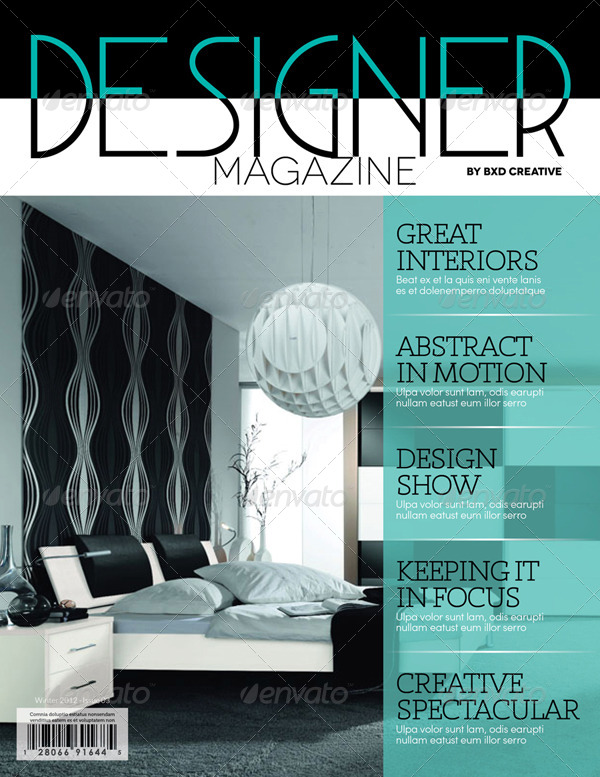 Magazine Template - InDesign 56 Page Layout V3, Print Templates ...