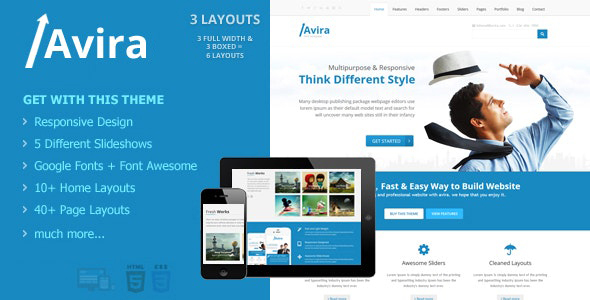 Avira - Responsive Multipurpose Drupal Theme by drupalet | ThemeForest