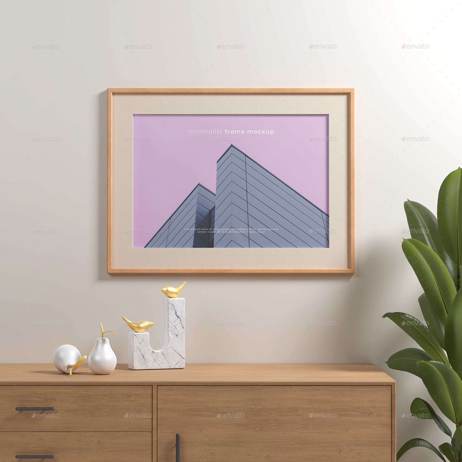 Minimalist Frame Mockup, Graphics | GraphicRiver