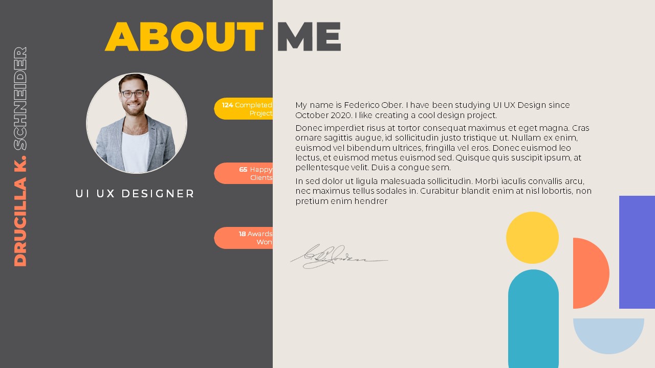 GSKMentor - CV Resume PowerPoint Presentation | Full Animated ...