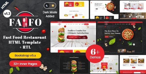 Fafo - Restaurant Cafe & Fast Food HTML Template by HiBootstrap ...