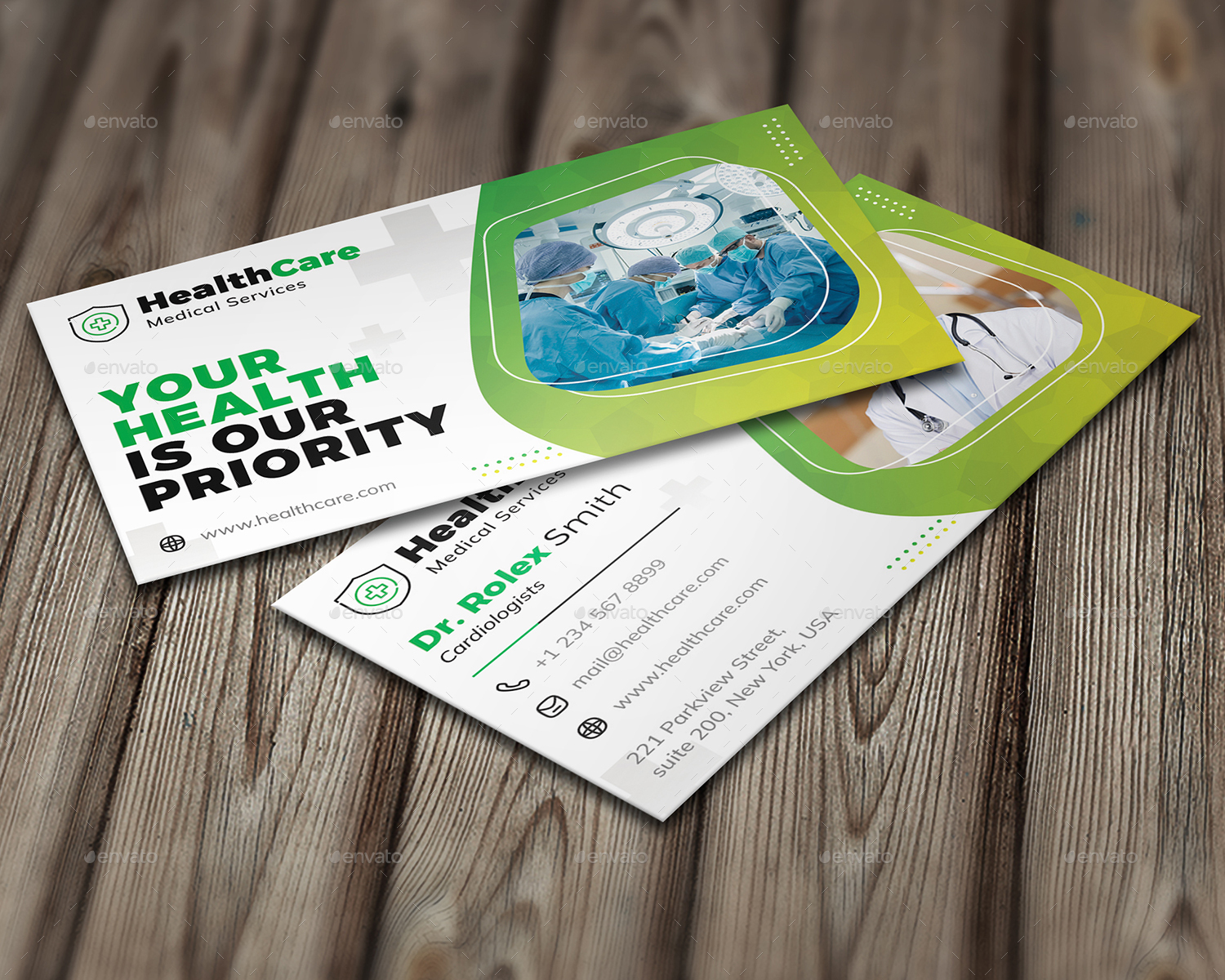 Medical Business Card, Print Templates | GraphicRiver