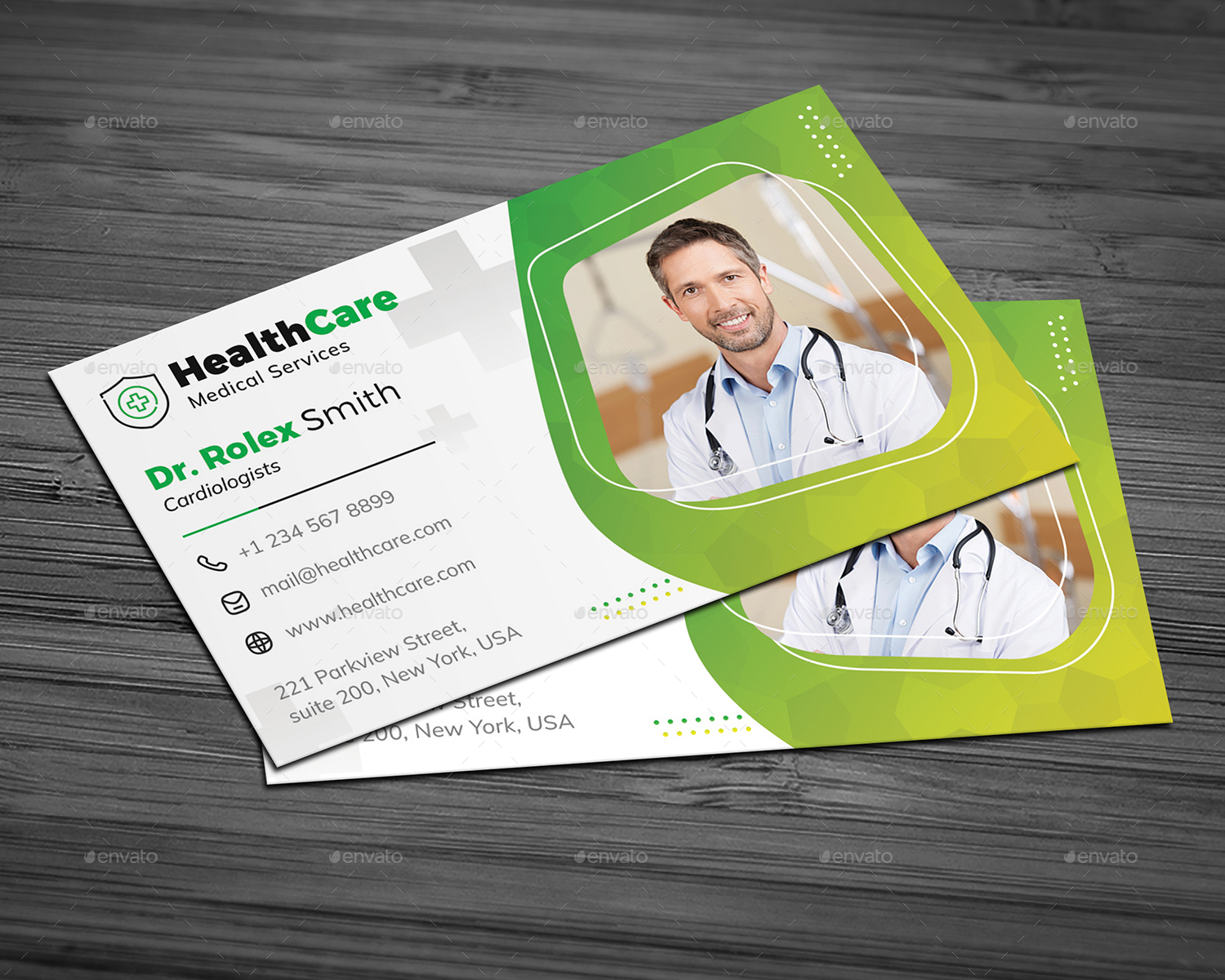 Medical Business Card, Print Templates | GraphicRiver