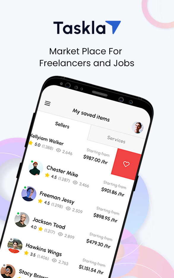 Tasklay - Freelancer Marketplace React Native APP by AmentoTech | CodeCanyon