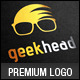 Geek Head Logo Template, Logo Templates | GraphicRiver