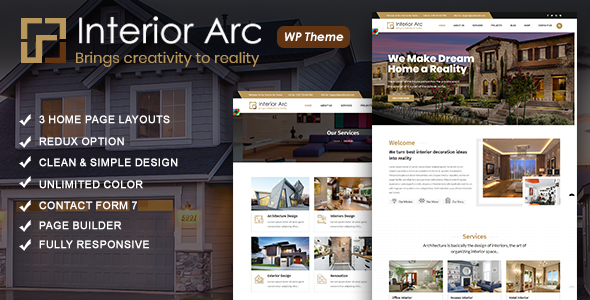 Interior Arc - Architecture WordPress Theme by shtheme | ThemeForest
