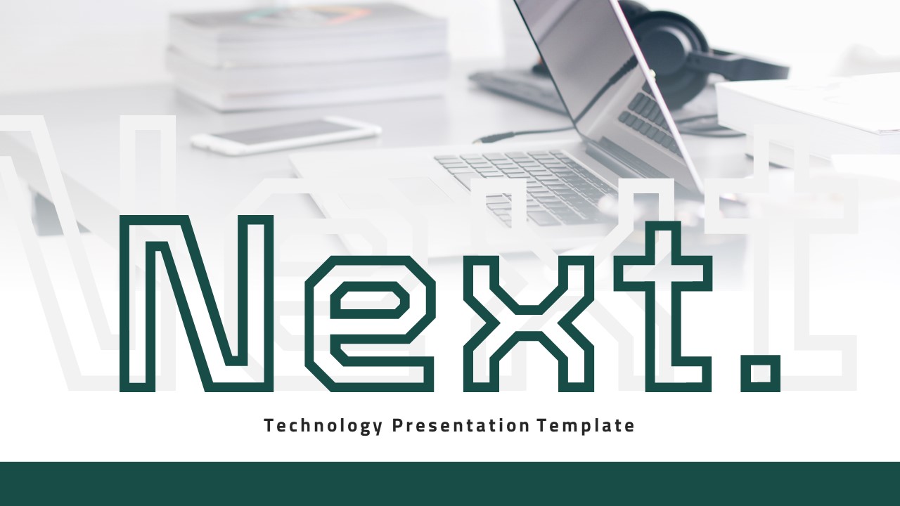 Next Technology Presentation Template, Presentation Templates ...