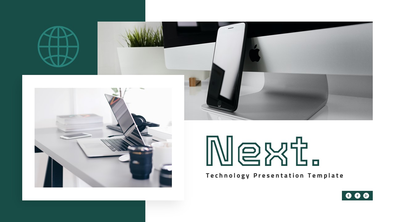 Next Technology Presentation Template, Presentation Templates ...