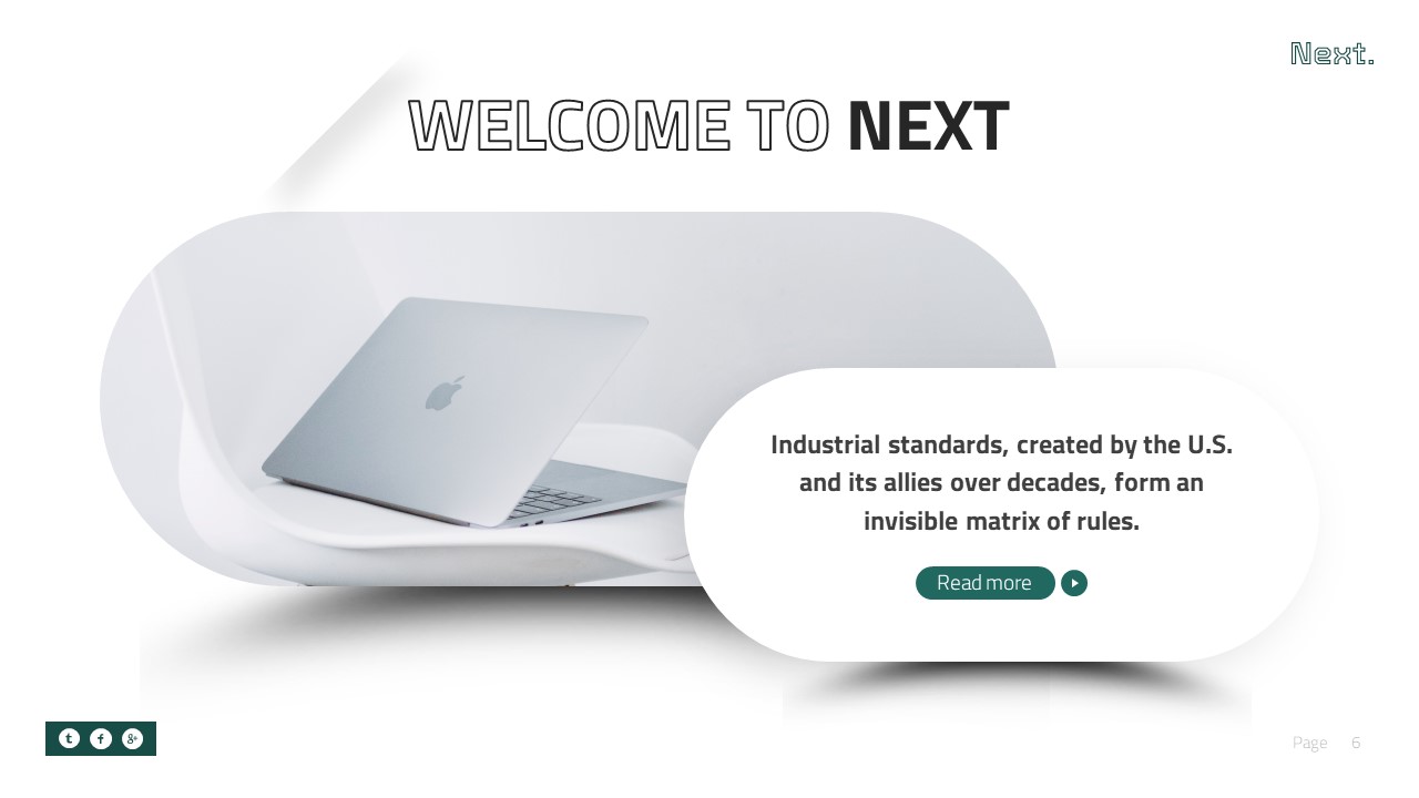 Next Technology Presentation Template, Presentation Templates ...