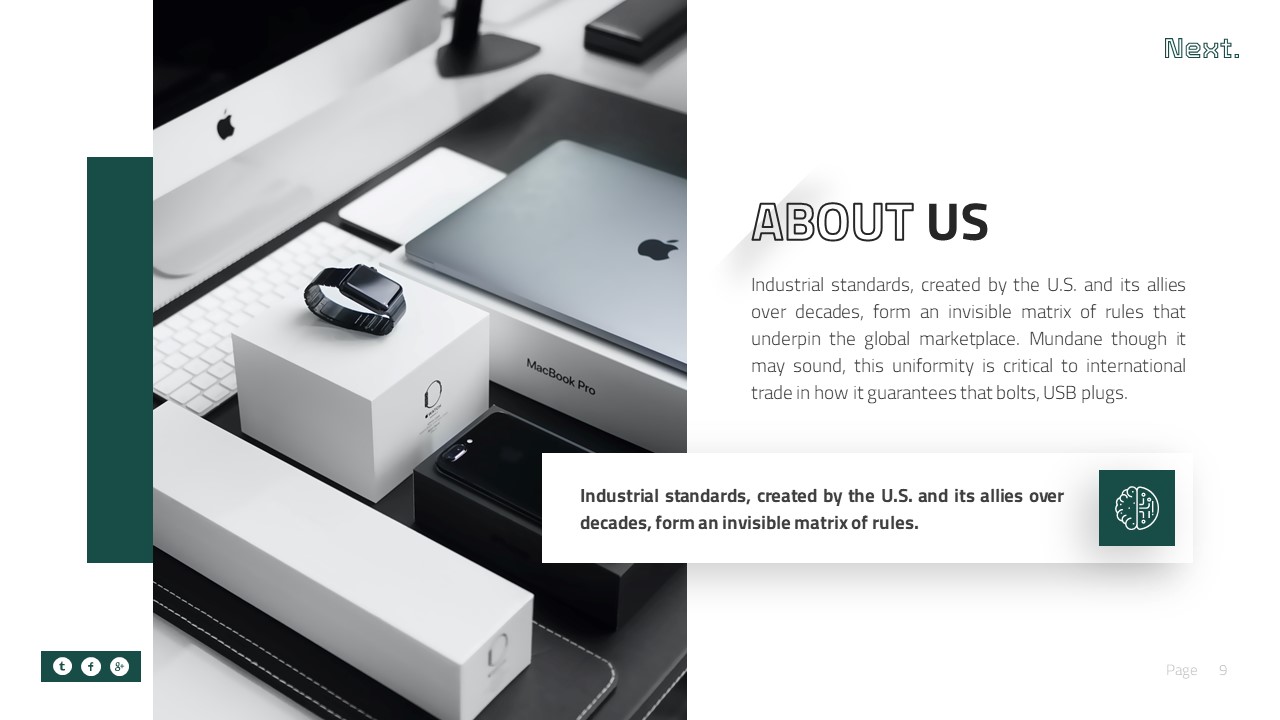 Next Technology Presentation Template, Presentation Templates ...