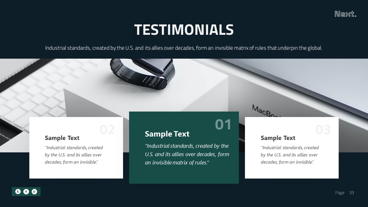 Next Technology Presentation Template, Presentation Templates ...