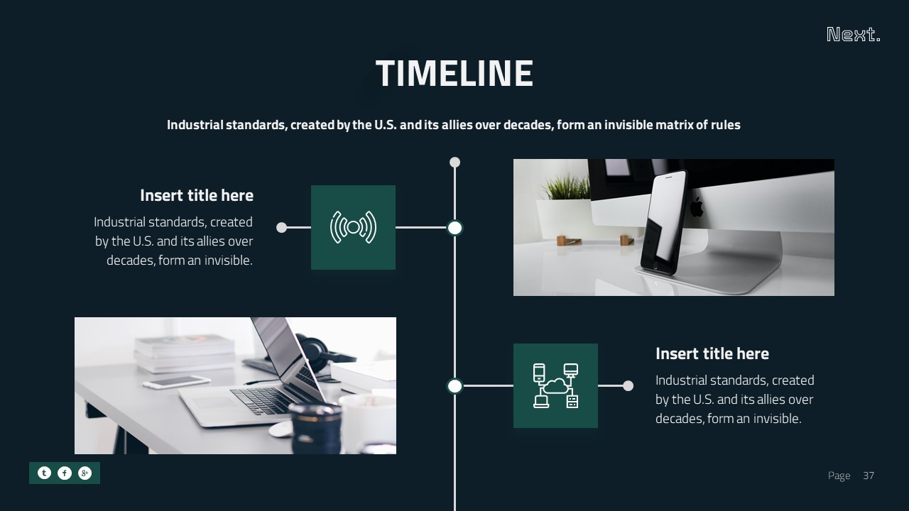 Next Technology Presentation Template, Presentation Templates ...