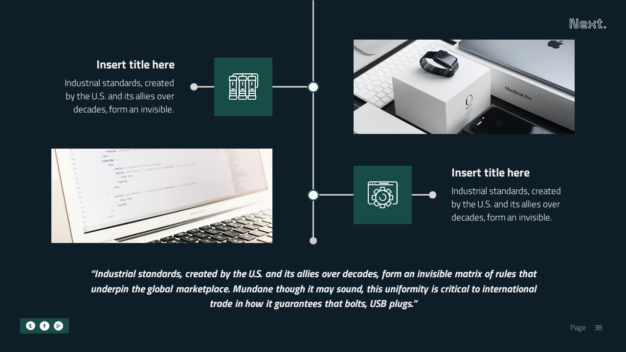Next Technology Presentation Template, Presentation Templates ...