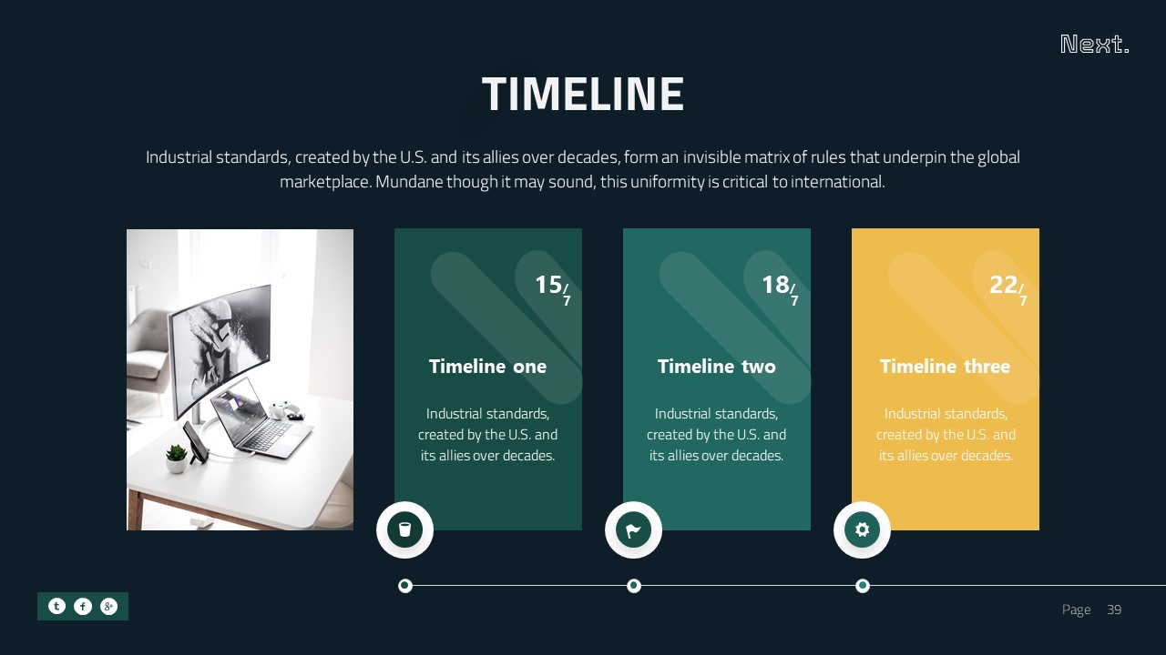 Next Technology Presentation Template, Presentation Templates ...