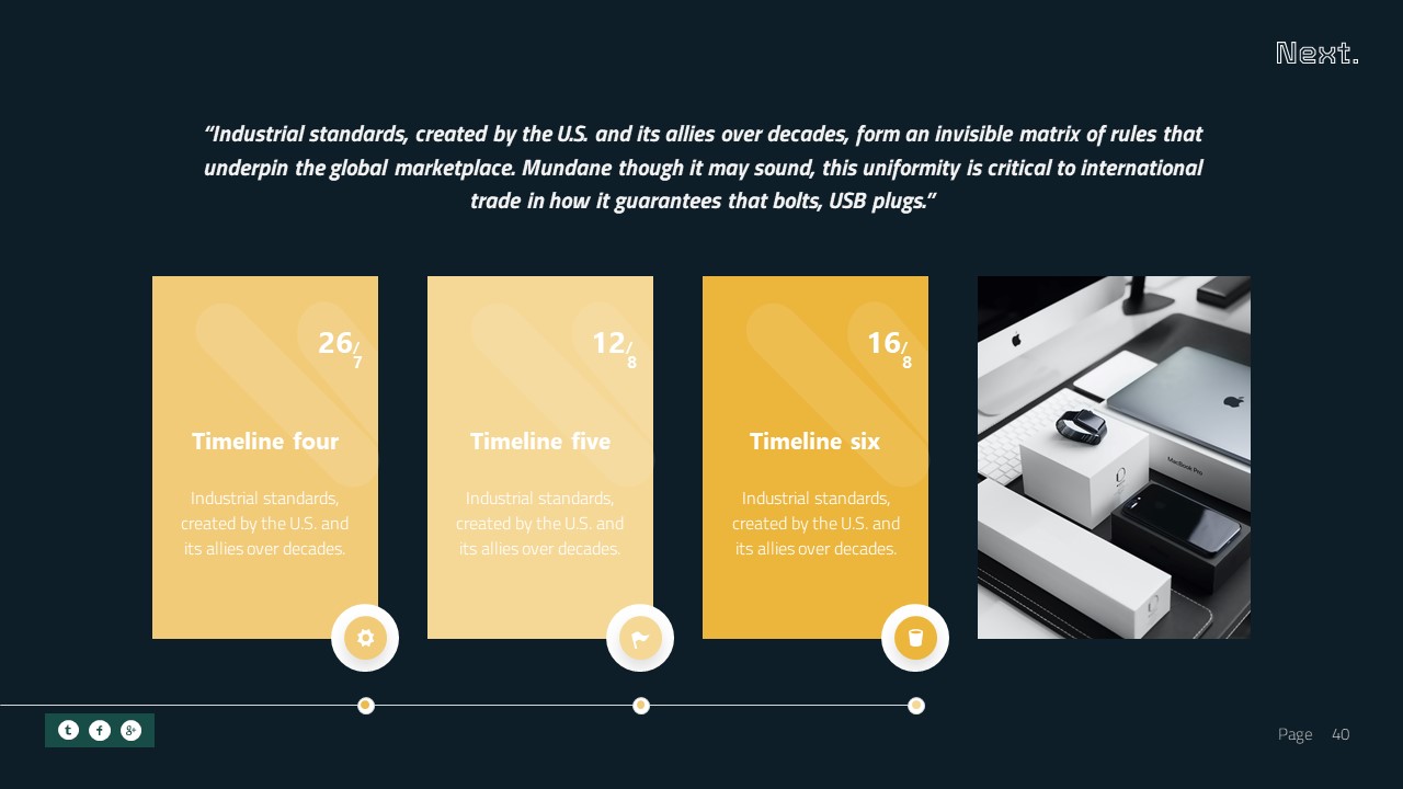 Next Technology Presentation Template, Presentation Templates ...