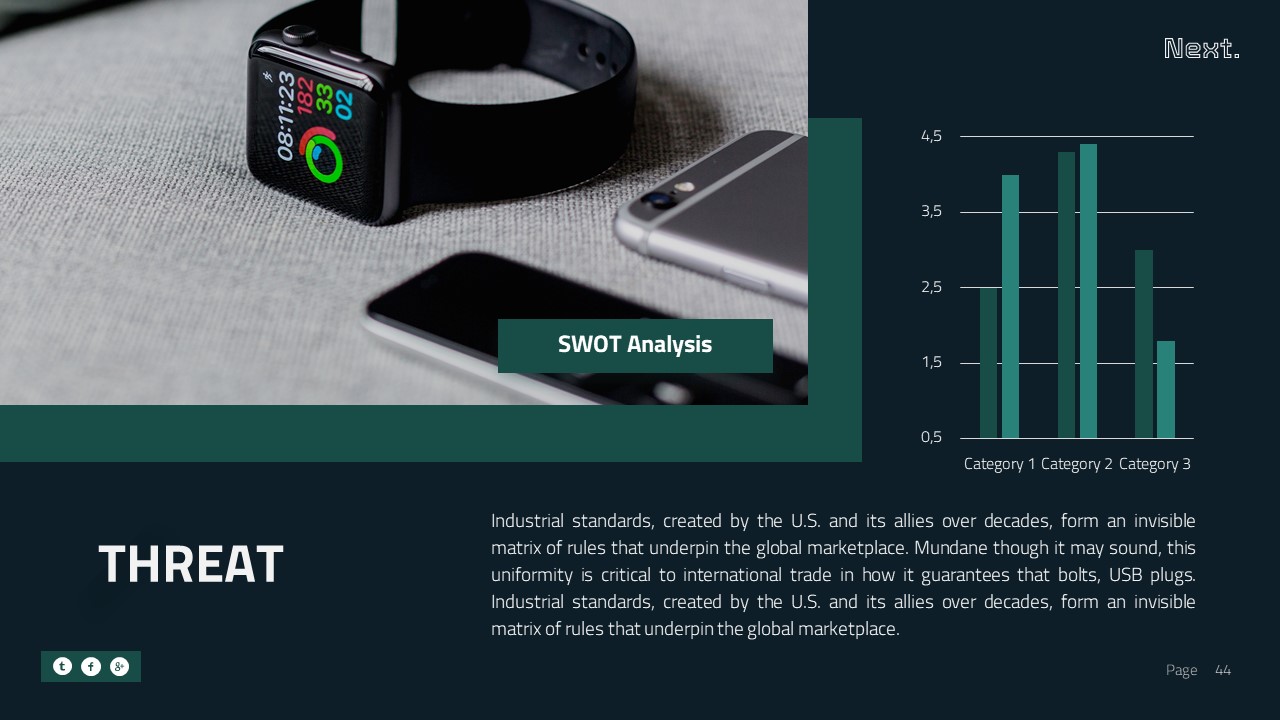 Next Technology Presentation Template, Presentation Templates ...