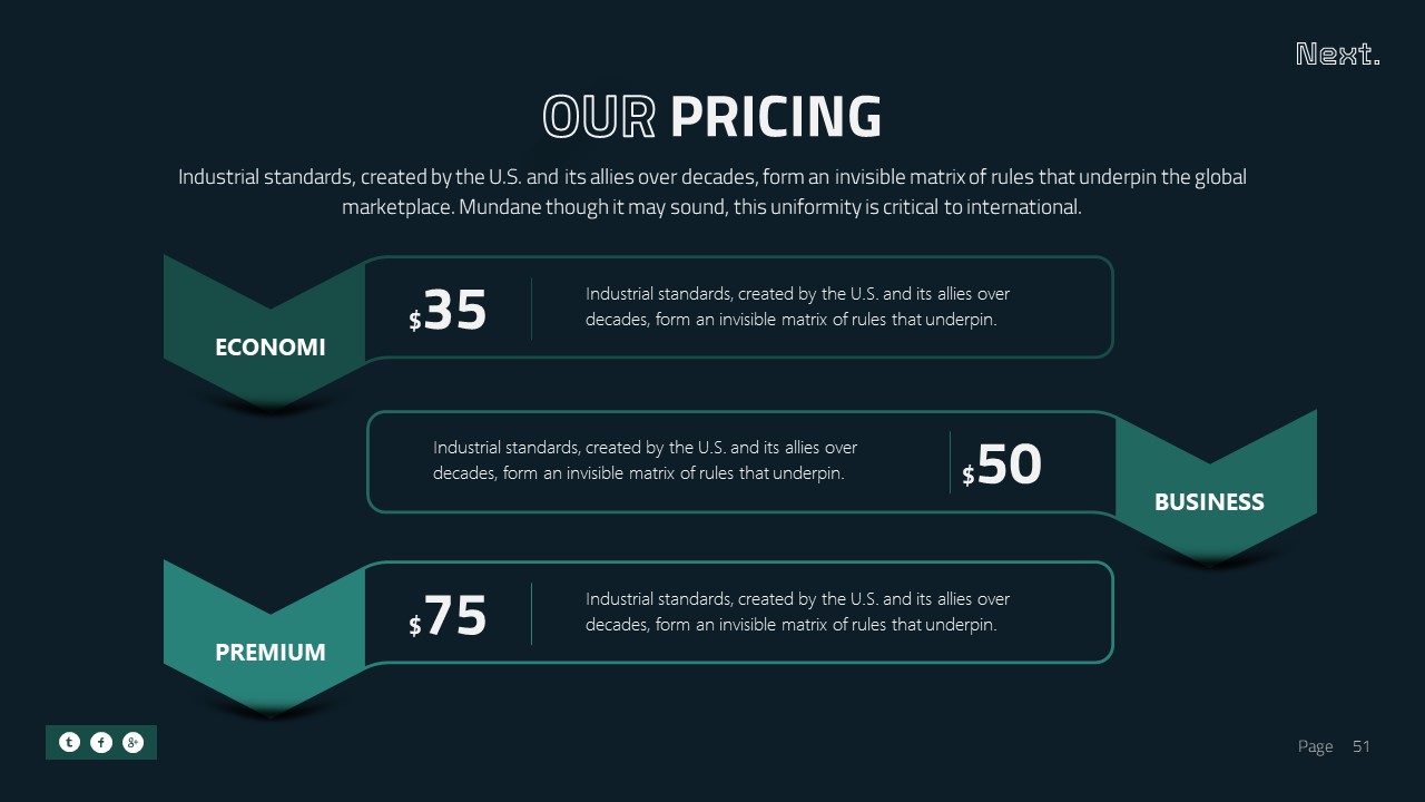 Next Technology Presentation Template, Presentation Templates ...