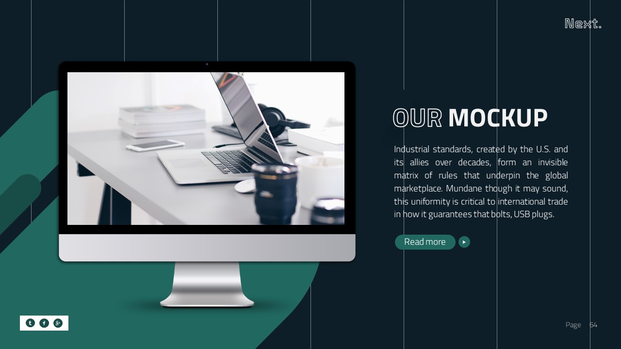 Next Technology Presentation Template, Presentation Templates ...