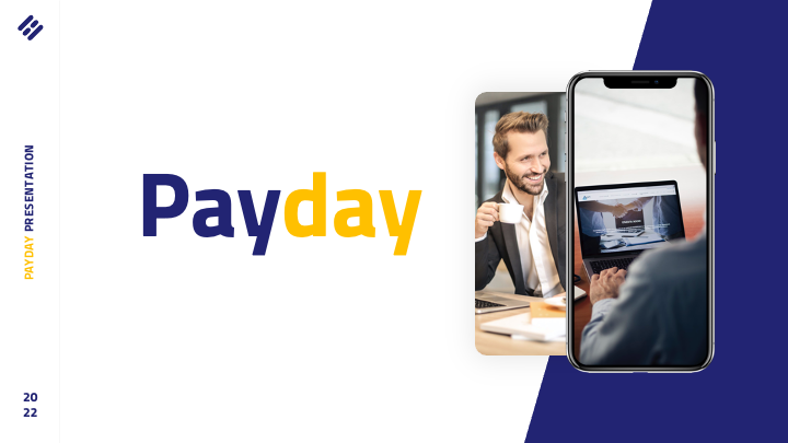 Payday - eWallet and Digital Payment PowerPoint Template, Presentation ...