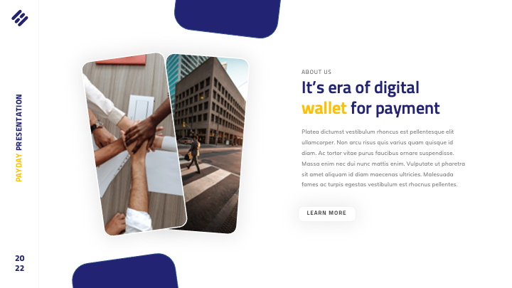 Payday - eWallet and Digital Payment PowerPoint Template, Presentation ...