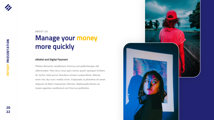 Payday - eWallet and Digital Payment PowerPoint Template, Presentation ...