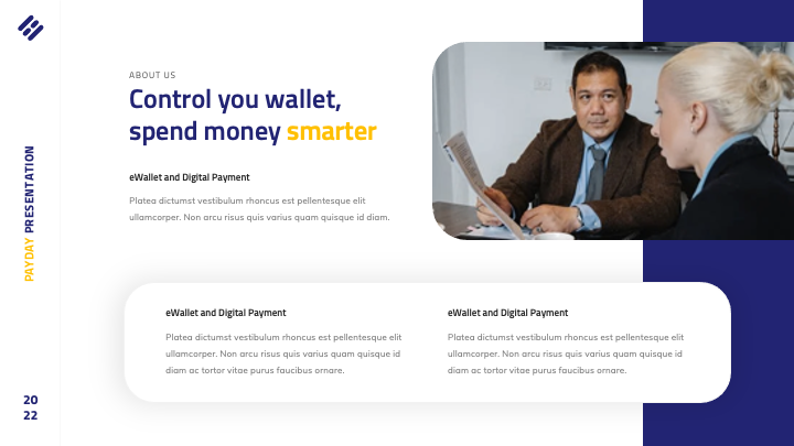 Payday - eWallet and Digital Payment PowerPoint Template, Presentation ...