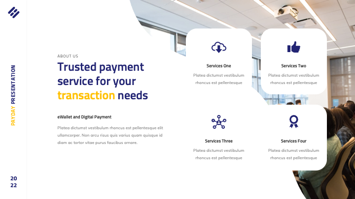 Payday - eWallet and Digital Payment PowerPoint Template, Presentation ...
