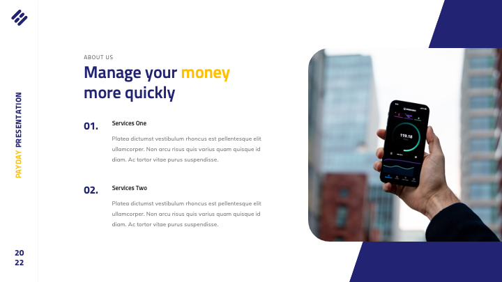 Payday - eWallet and Digital Payment PowerPoint Template, Presentation ...
