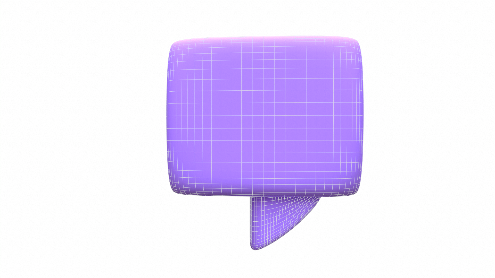 Sad Emoji Message Box - 3D Lowpoly Model by Dofaco | 3DOcean