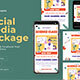 Science Class Social Media Package, Web Elements | GraphicRiver