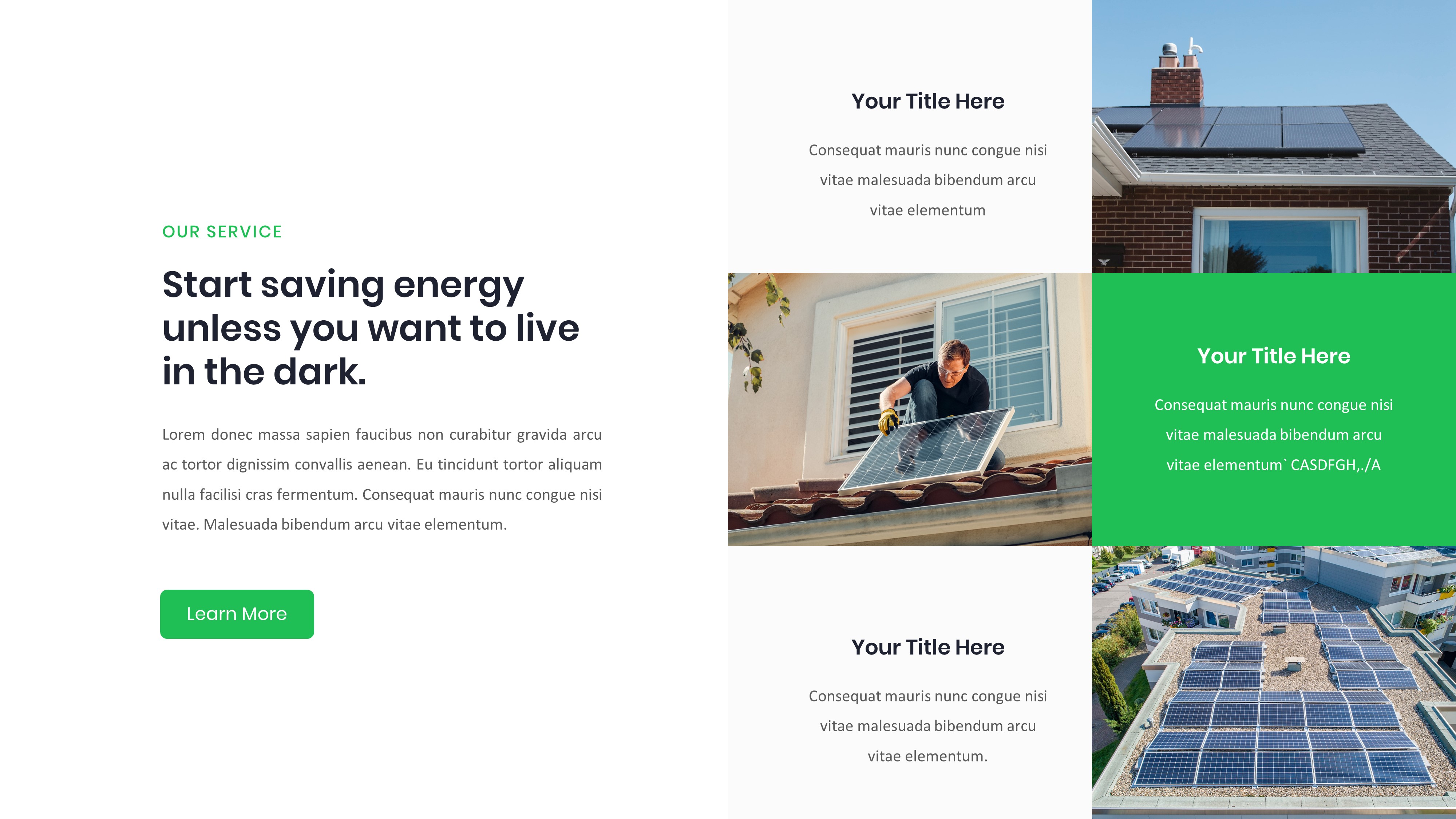 Econergy - Renewable Energy Google Slide Template, Presentation Templates