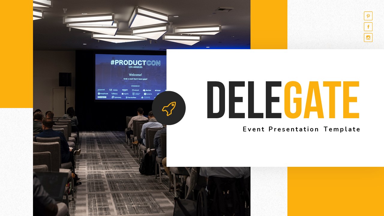 Delegate Event Presentation Template, Presentation Templates | GraphicRiver