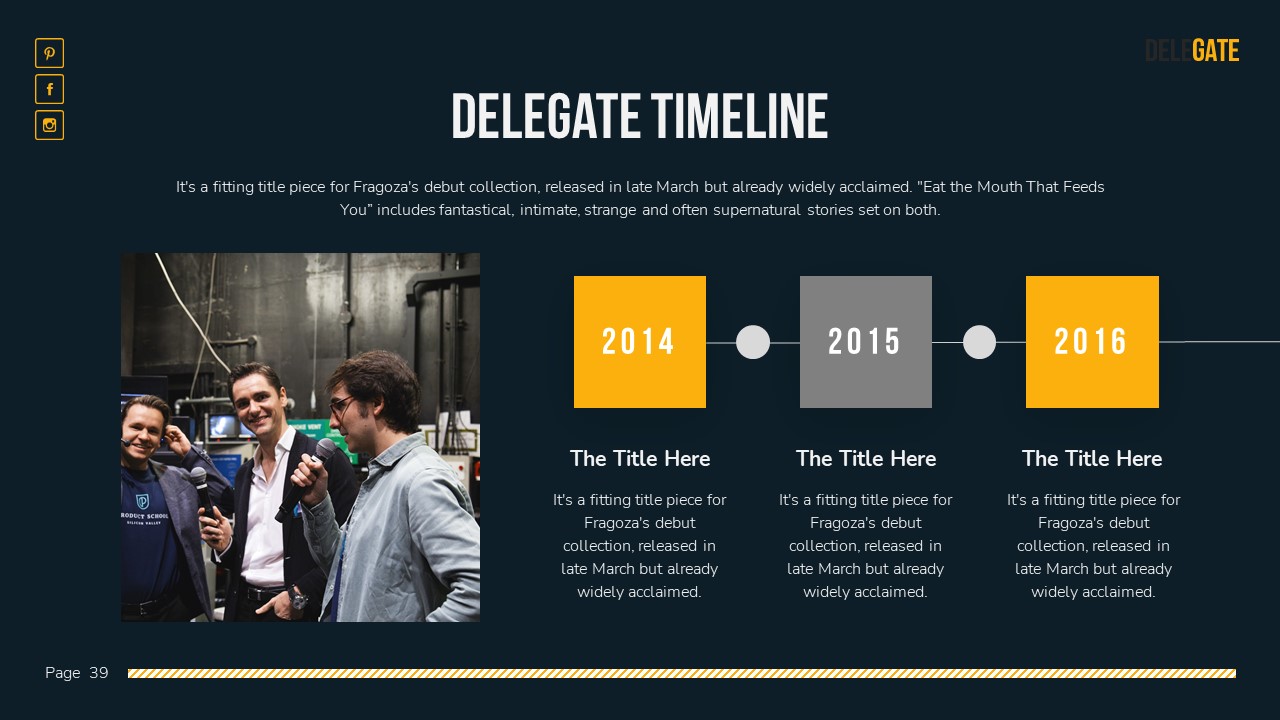 Delegate Event Presentation Template, Presentation Templates | GraphicRiver