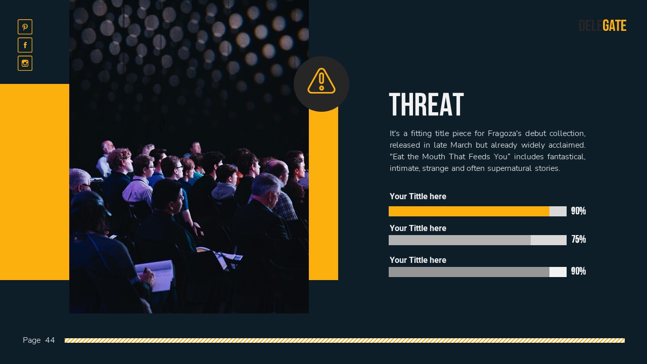 Delegate Event Presentation Template, Presentation Templates | GraphicRiver