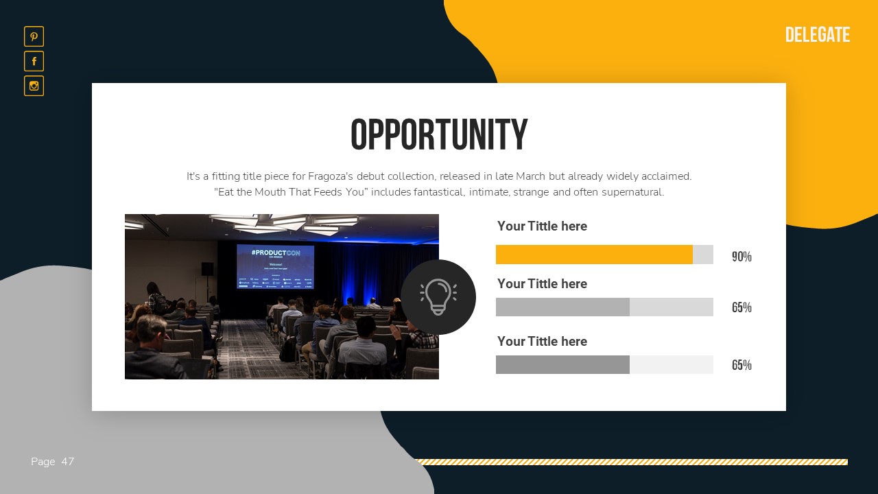 Delegate Event Presentation Template, Presentation Templates | GraphicRiver