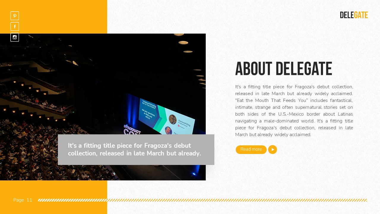 Delegate Event Presentation Template, Presentation Templates | GraphicRiver