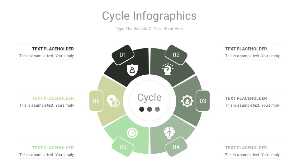 Cycle Infographics PowerPoint Presentation by SOOZ_ART | GraphicRiver