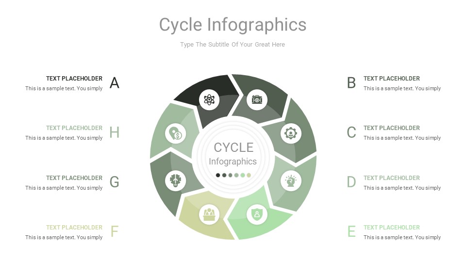Cycle Infographics PowerPoint Presentation by SOOZ_ART | GraphicRiver