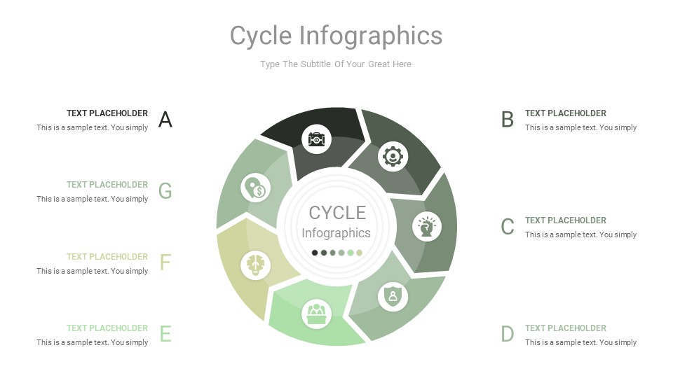 Cycle Infographics PowerPoint Presentation by SOOZ_ART | GraphicRiver