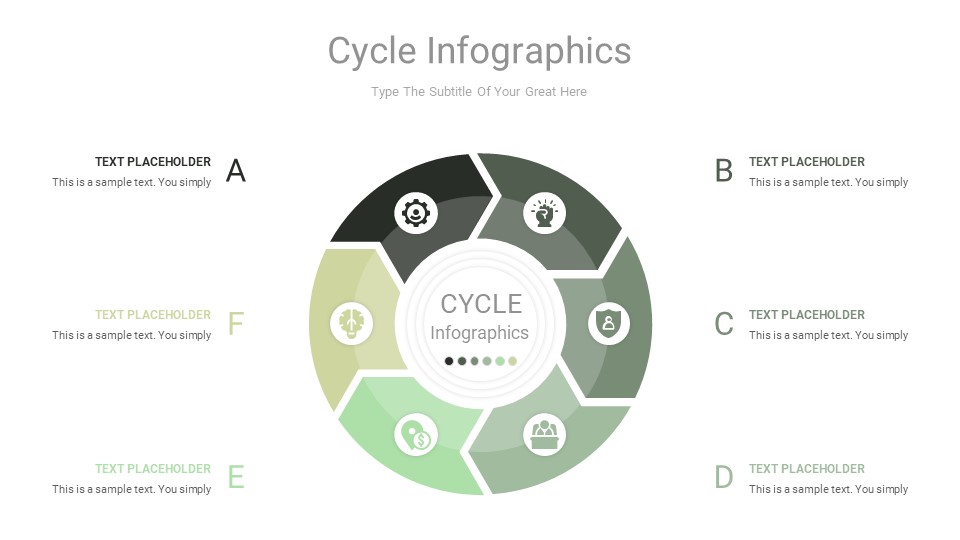 Cycle Infographics PowerPoint Presentation by SOOZ_ART | GraphicRiver