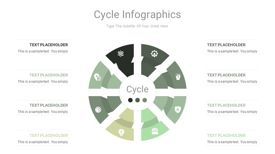 Cycle Infographics PowerPoint Presentation by SOOZ_ART | GraphicRiver