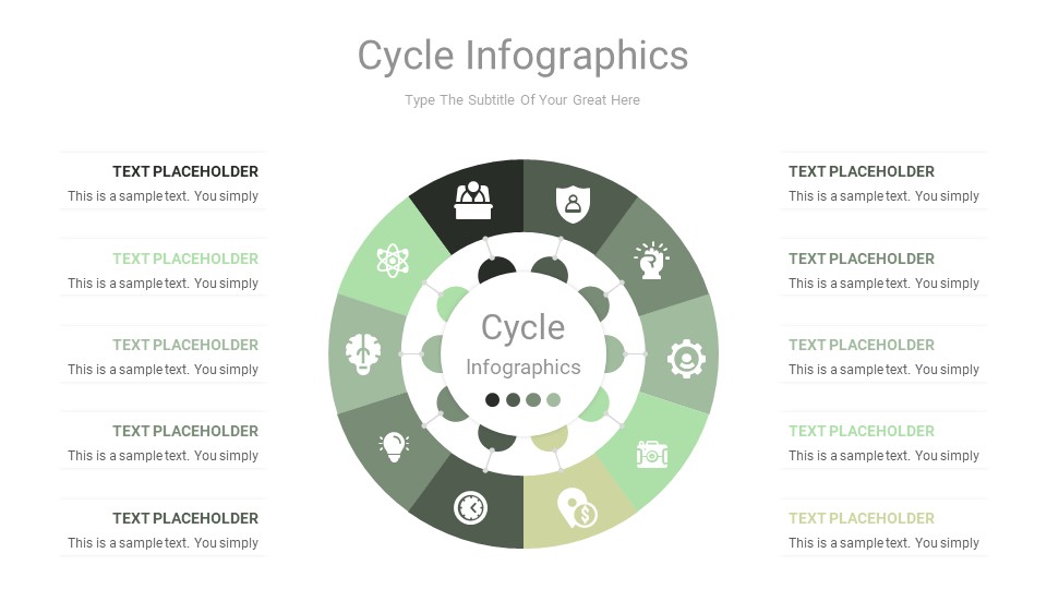 Cycle Infographics PowerPoint Presentation by SOOZ_ART | GraphicRiver