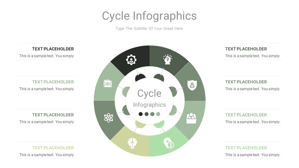 Cycle Infographics PowerPoint Presentation by SOOZ_ART | GraphicRiver