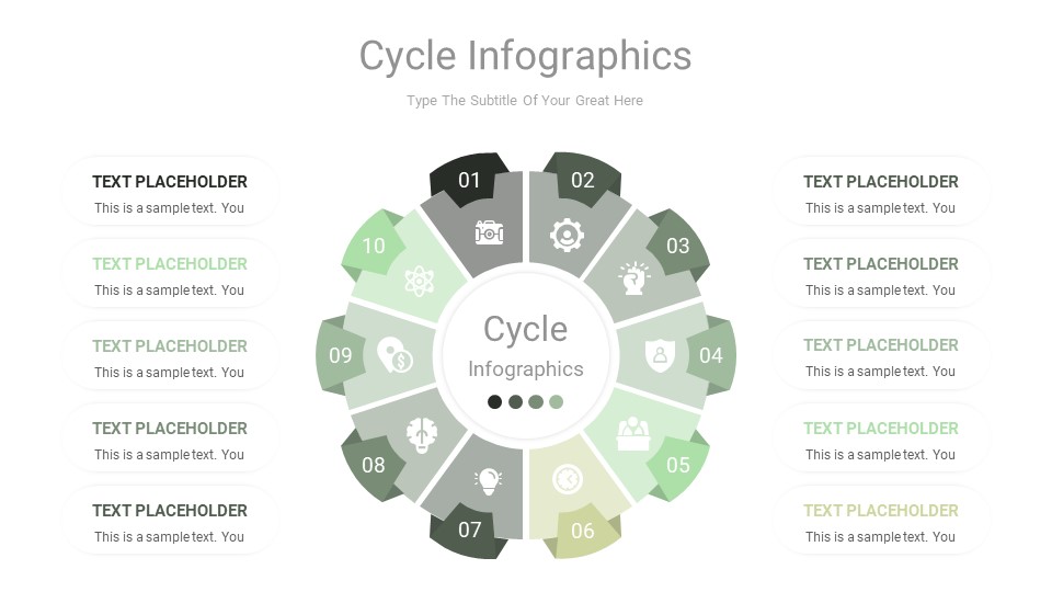 Cycle Infographics PowerPoint Presentation by SOOZ_ART | GraphicRiver
