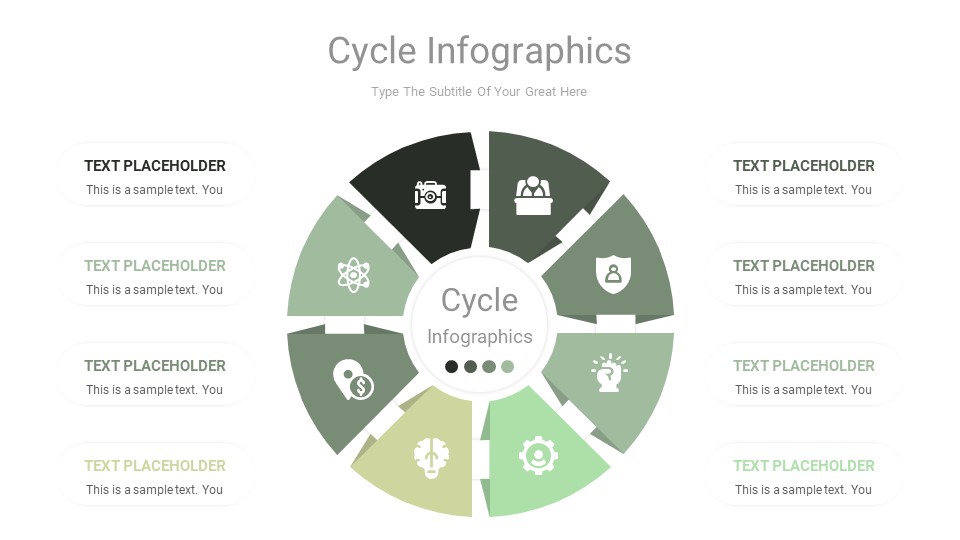 Cycle Infographics PowerPoint Presentation by SOOZ_ART | GraphicRiver