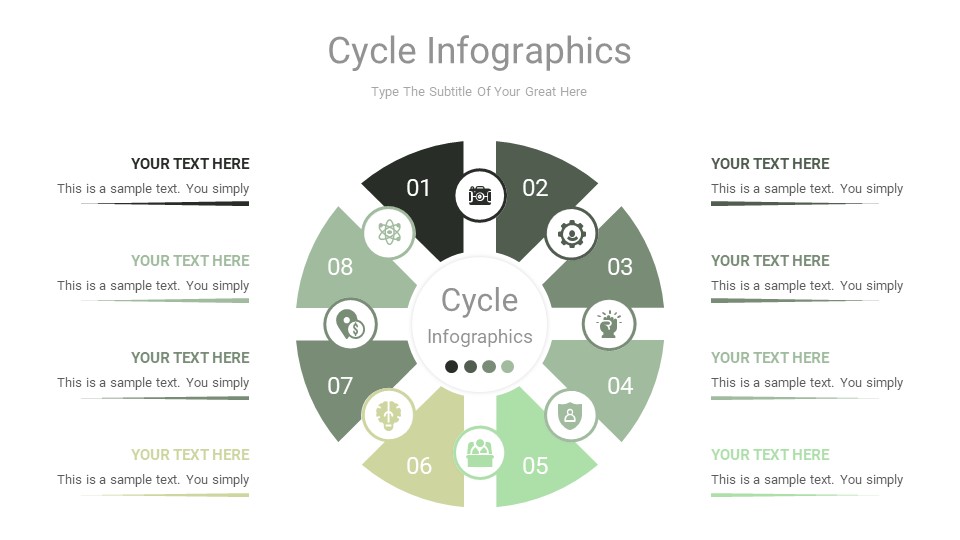Cycle Infographics PowerPoint Presentation by SOOZ_ART | GraphicRiver