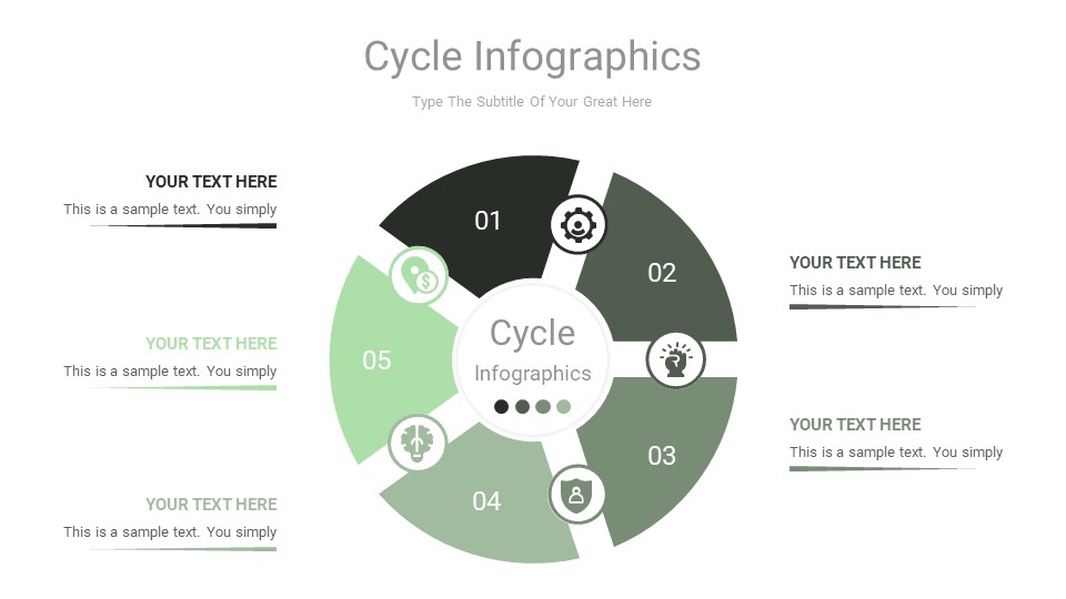 Cycle Infographics PowerPoint Presentation by SOOZ_ART | GraphicRiver